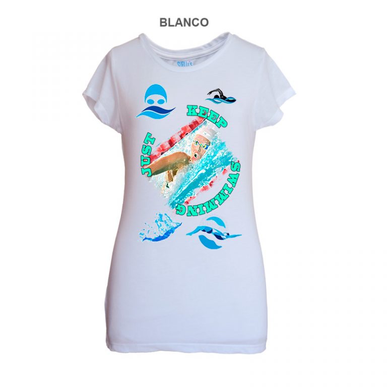 Playera Dama y niños Natación - SERVIMICH, su mejor opción