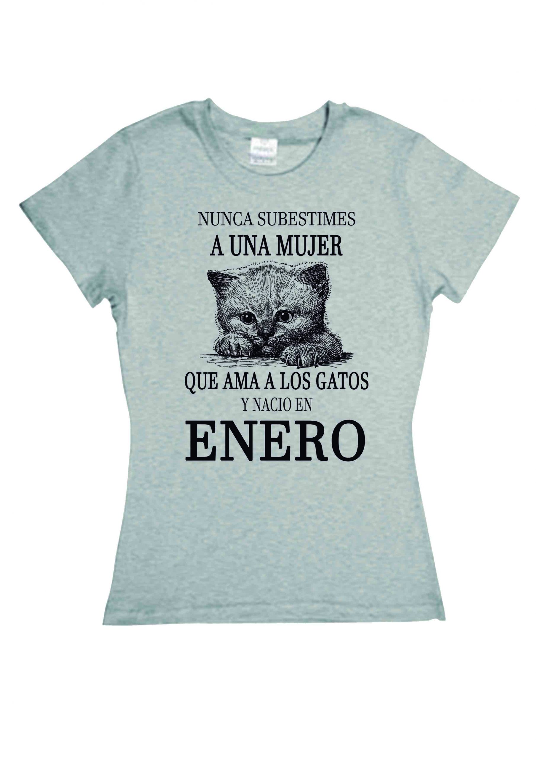 Playera Gatito Personalizada con tu Mes - SERVIMICH, su mejor opción.