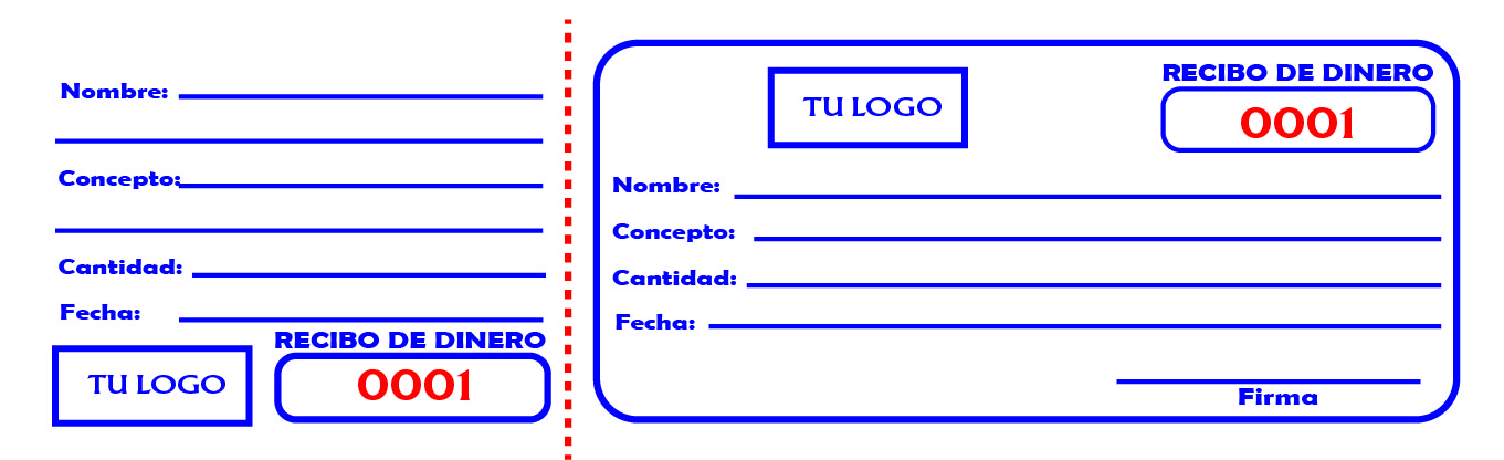 Recibos o boletos de rifa personalizados - SERVIMICH, su mejor opción